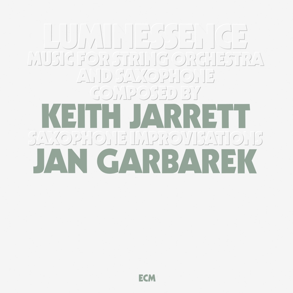 Keith Jarrett, Jan Garbarek – Luminessence - Vinyl Records - The Analog Vault